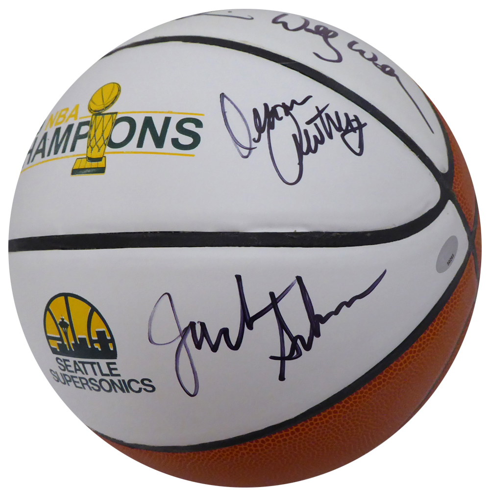 Fred Brown Autographed Signed 1978-79 NBA Champions Seattle Supersonics ...