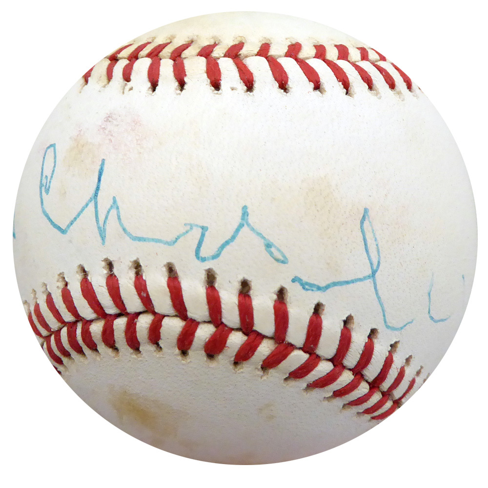 A.B. Ab "Happy" Chandler Autographed Signed Official Al Baseball ...