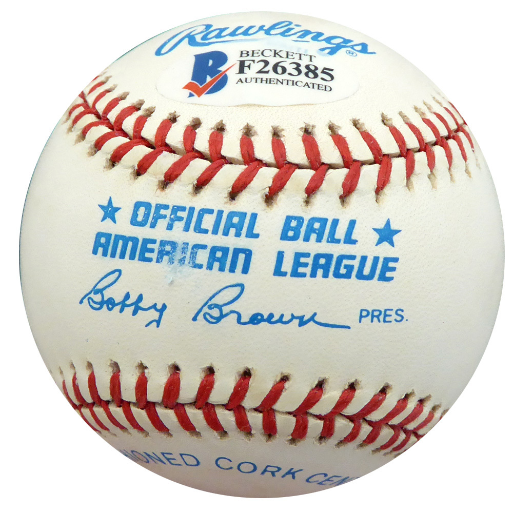 A.B. Ab "Happy" Chandler Autographed Signed Official Al Baseball ...