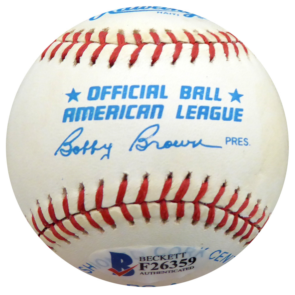 A.B. Ab "Happy" Chandler Autographed Signed Official Al Baseball ...