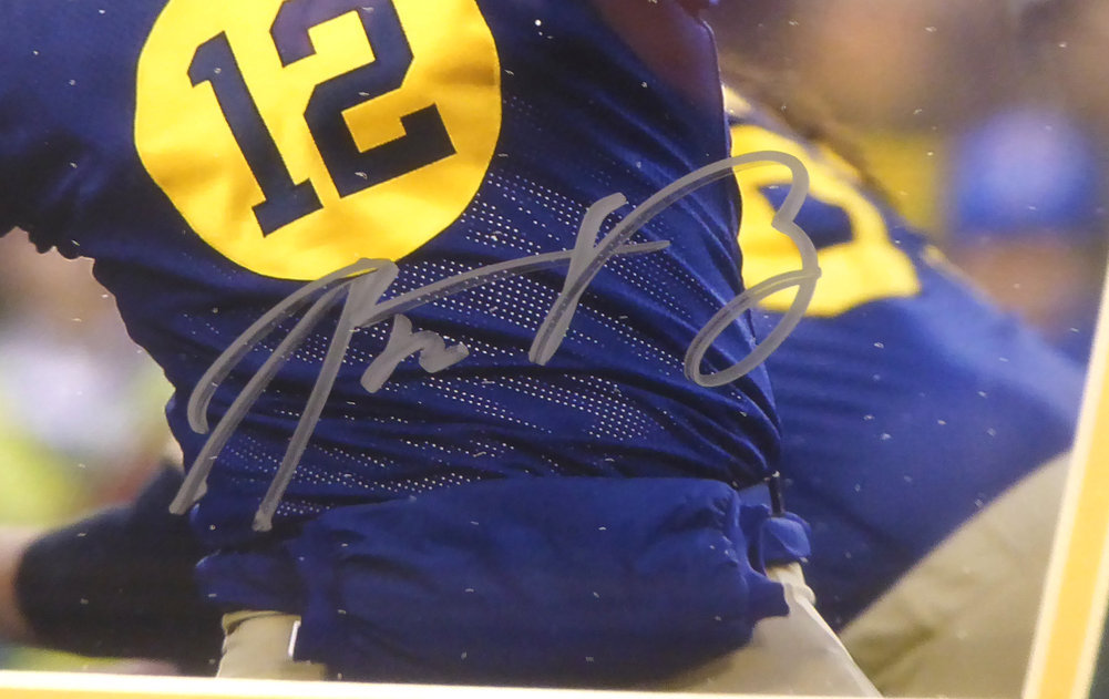 Aaron Rodgers Autographed Signed Framed 8x10 Photo Green Bay Packers ...