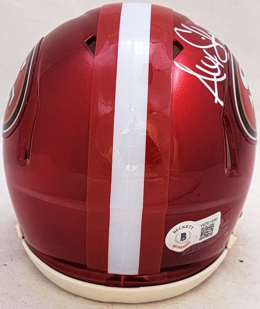 Alex Smith Autographed Signed San Francisco 49Ers Flash Red Speed Mini ...