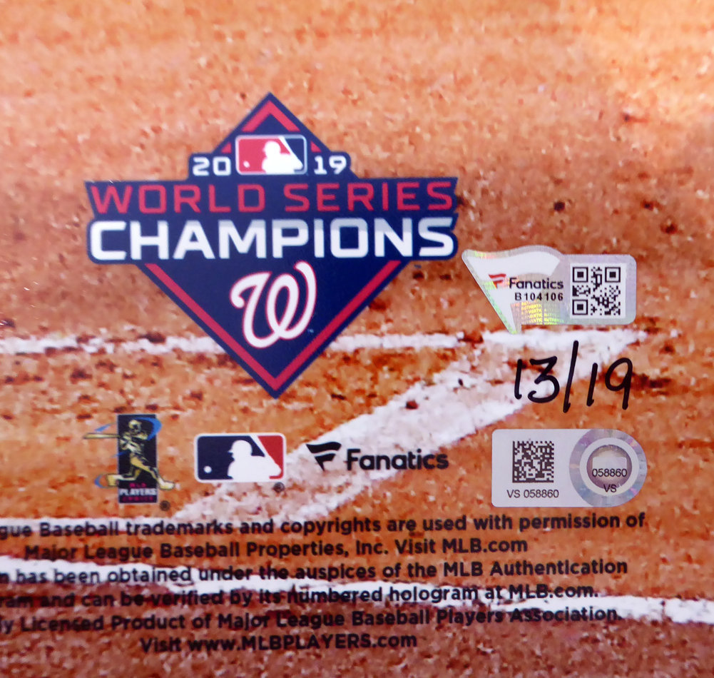 Anthony Rendon Autographed Signed 16X20 Photo Washington Nationals With ...