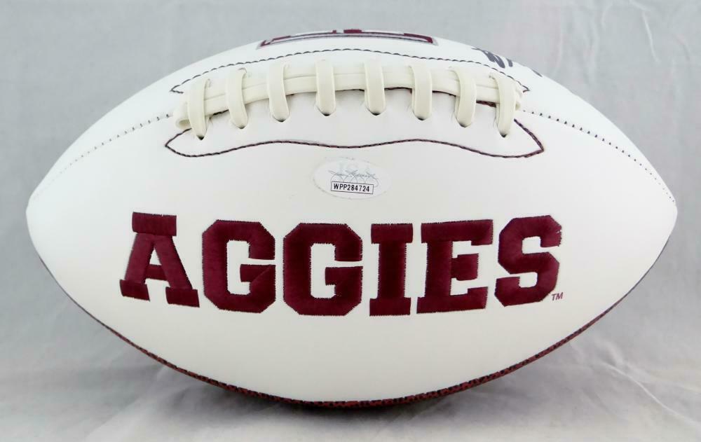 Myles Garrett Autographed Signed Myles Garret Texas A&M Aggies Logo ...