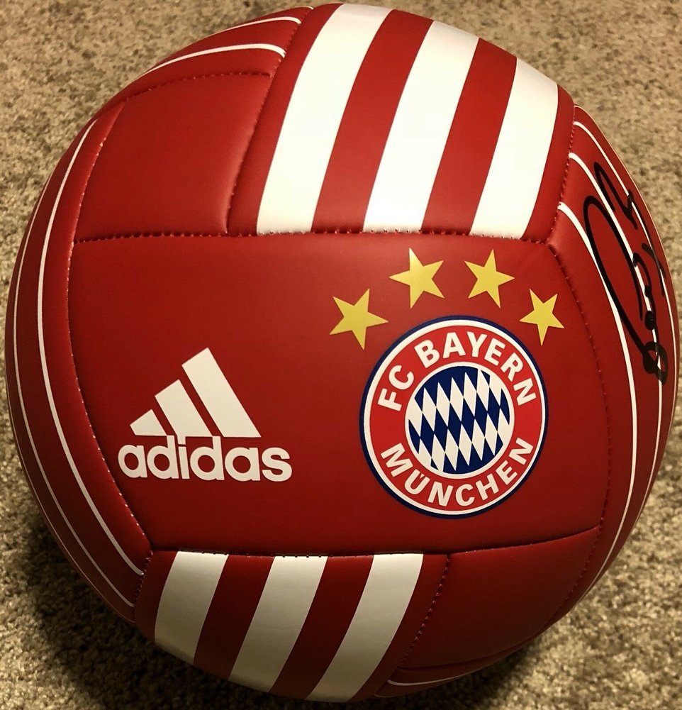 Bastian Schweinsteiger Autographed Signed Fc Bayern Munich Soccer Ball ...