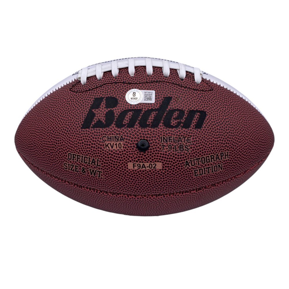 Carson Beck Autographed Signed Georgia Bulldogs Baden White Panel ...