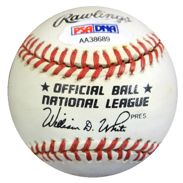 Charlie Neal Autographed Signed Official Nl Baseball Brooklyn Dodgers ...
