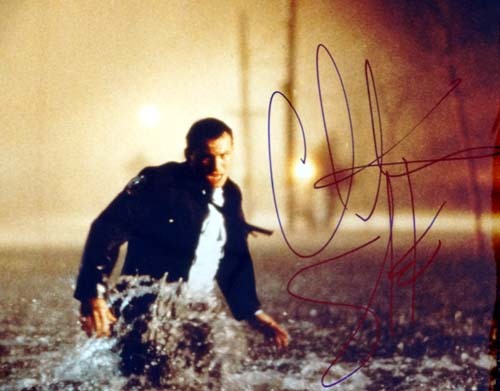 Christian Slater Autographed Signed 16X20 Photo Hard Rain PSA/DNA