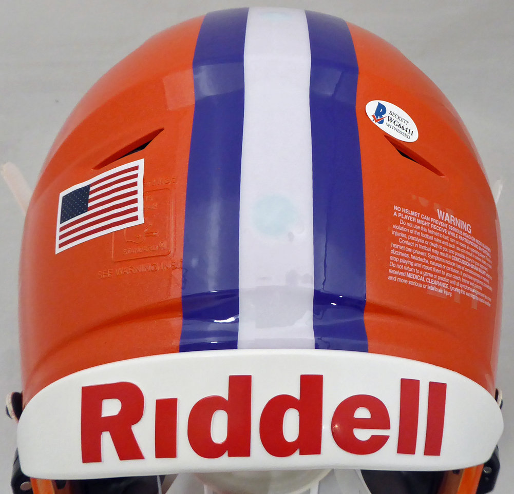 Deandre Hopkins Autographed Signed Clemson Tigers Orange Full Size ...