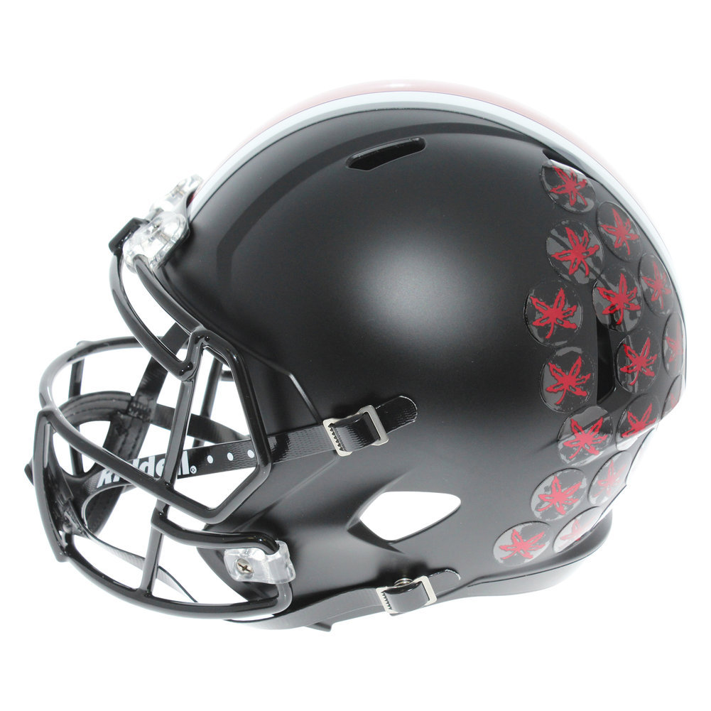 Eddie George Ohio State Buckeyes Autographed Signed Black Riddell Full ...