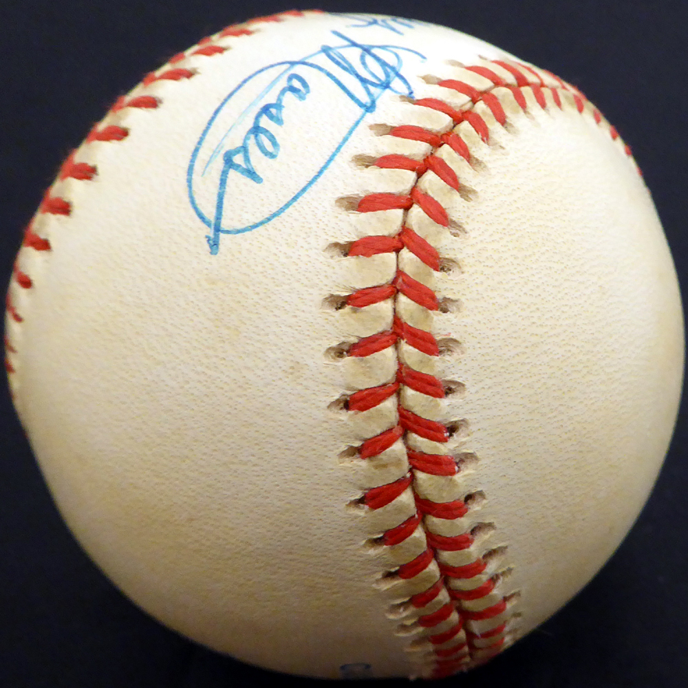 Jerry Moses Autographed Signed AL Baseball New York Yankees Boston Red ...