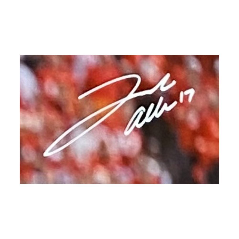 Josh Allen Autographed Signed Buffalo Bills 16x20 Color Kansas City ...