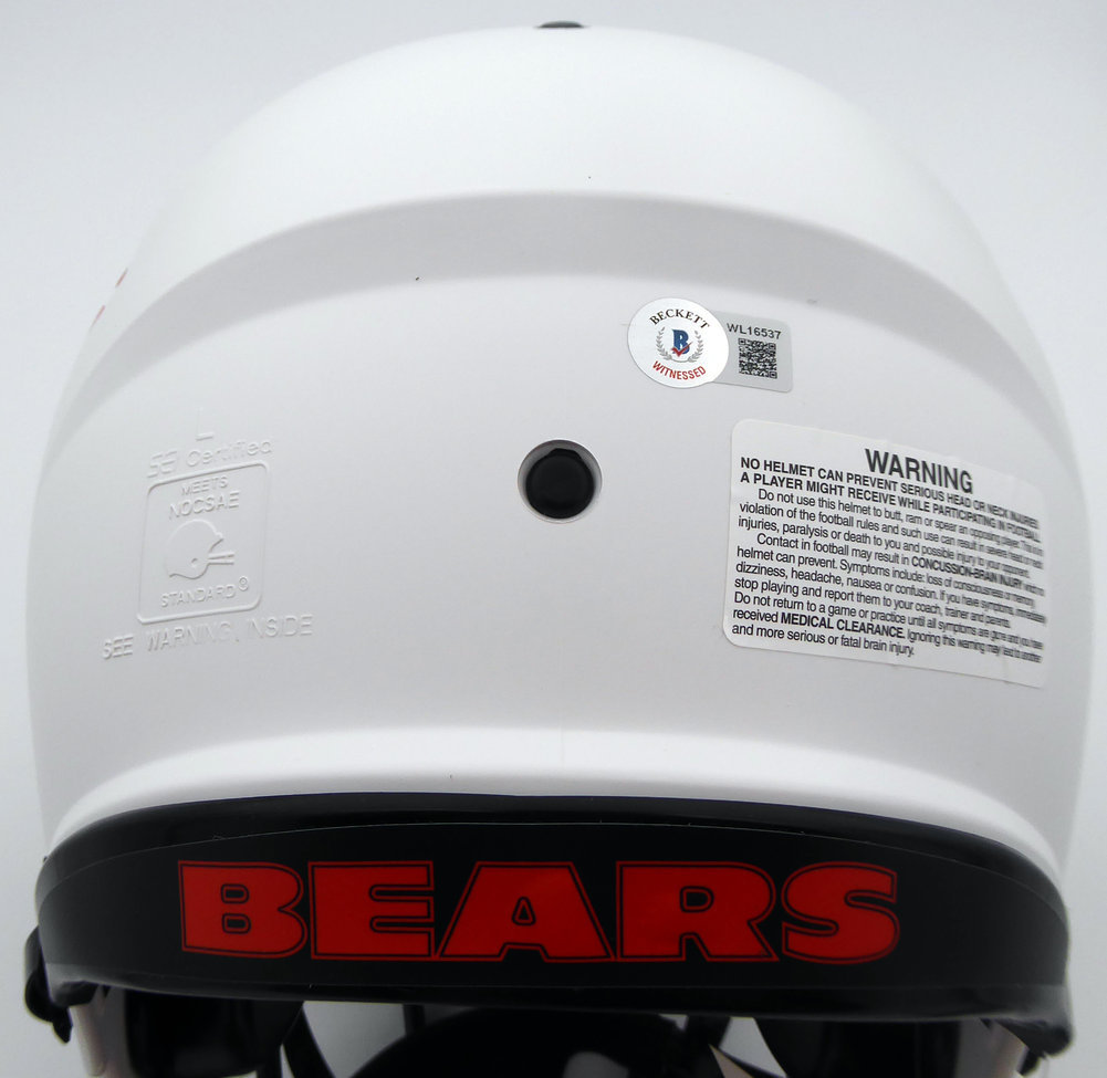 Justin Fields Autographed Signed Chicago Bears Lunar Eclipse White Full ...