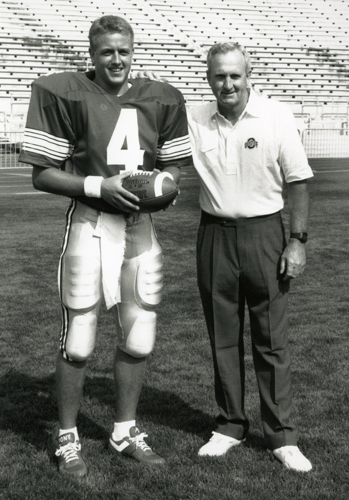 Kirk Herbstreit & John Cooper Ohio State Buckeyes Licensed Unsigned Photo