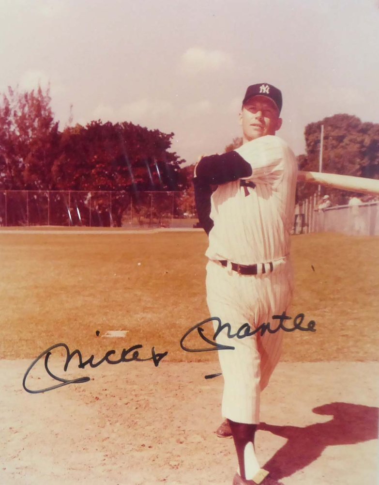 Mickey Mantle Autographed Signed Memorabilia Framed 8x10 Photo New York ... Mickey Mantle Autographed Signed Memorabilia Framed 8x10 Photo New York ...