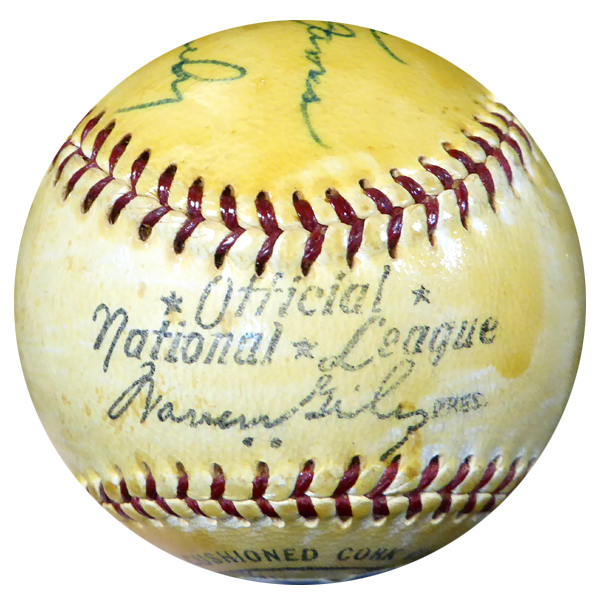 Monte Monty Kennedy Autographed Signed Official Nl Giles Baseball New ...