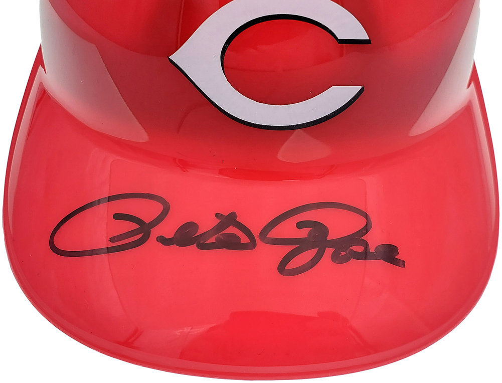 Pete Rose Autographed Signed Cincinnati Reds Batting Helmet Pr Holo