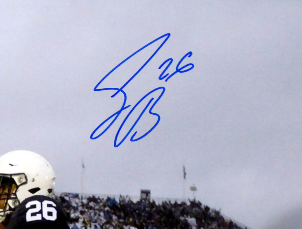 Saquon Barkley Autographed Signed 16x20 Photo Penn State Nittany Lions ...