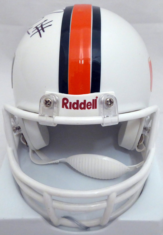 Sean Taylor Autographed Signed Memorabilia Miami Hurricanes Mini Helmet ...