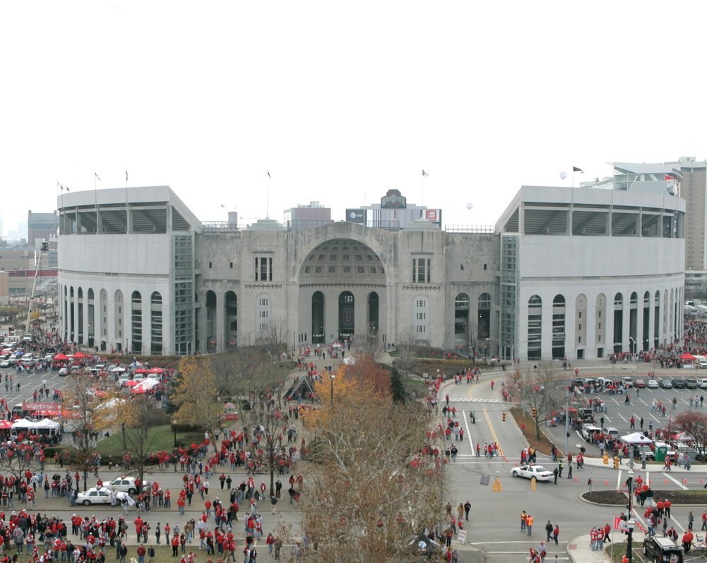Stadium Rotunda Ohio State Buckeyes Licensed Unsigned Photo