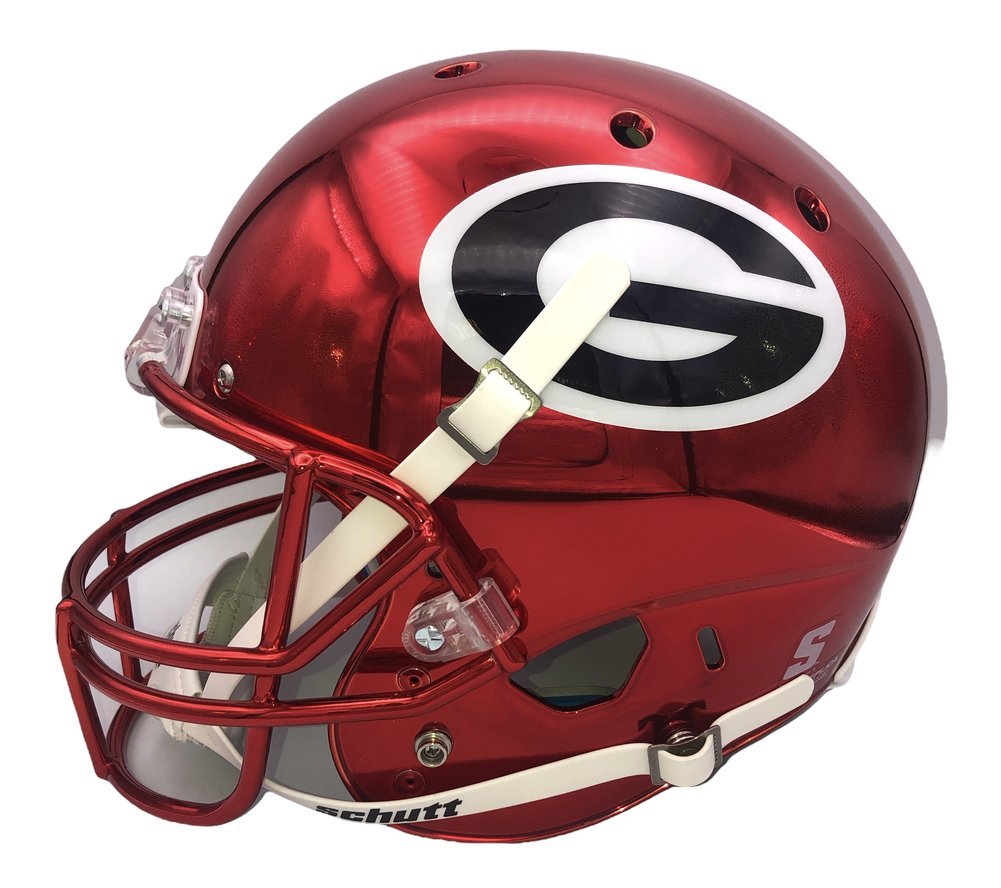 Stetson Bennett IV Autographed Signed Georgia Bulldogs Red Chrome ...