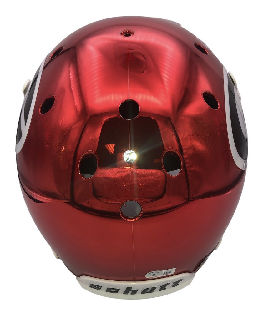 Stetson Bennett IV Autographed Signed Georgia Bulldogs Red Chrome ...