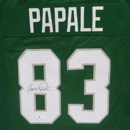 Vince Papale Autographed Signed Philadelphia Eagles (Green #83) Custom ...