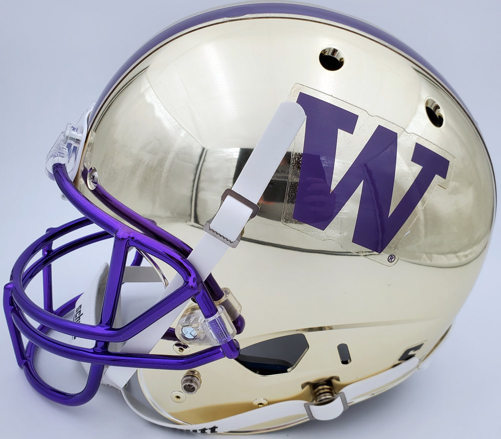 Warren Moon Autographed Signed Washington Huskies Full Size Schutt ...