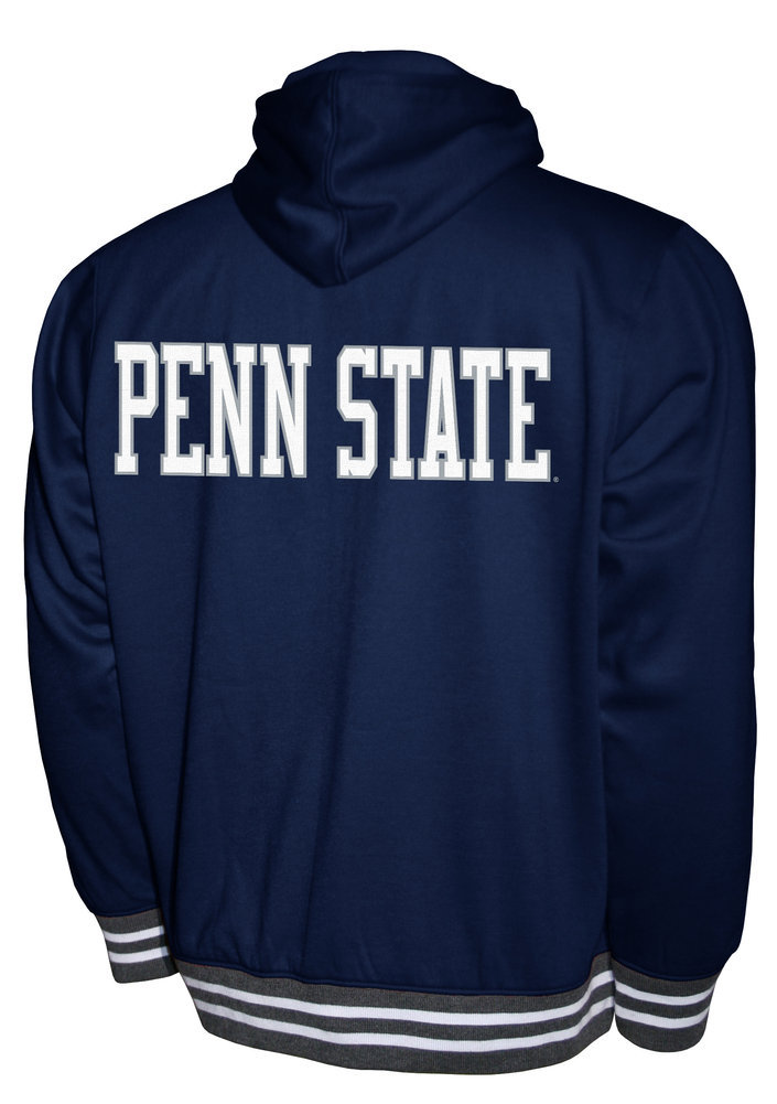 Penn State Nittany Lions Embroidered Full Zip Heavy Weight Sweatshirt ...