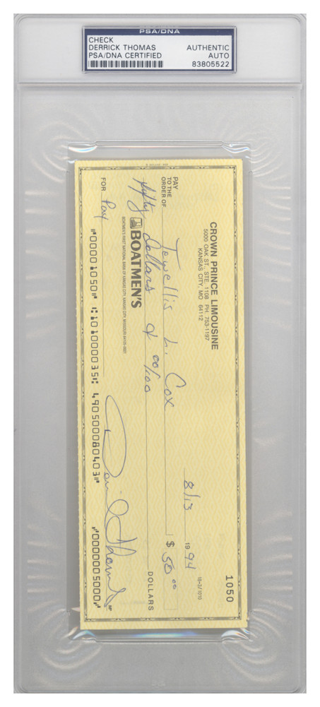 Kansas City Chiefs NFL Memorabilia & Signed Sports Collectibles