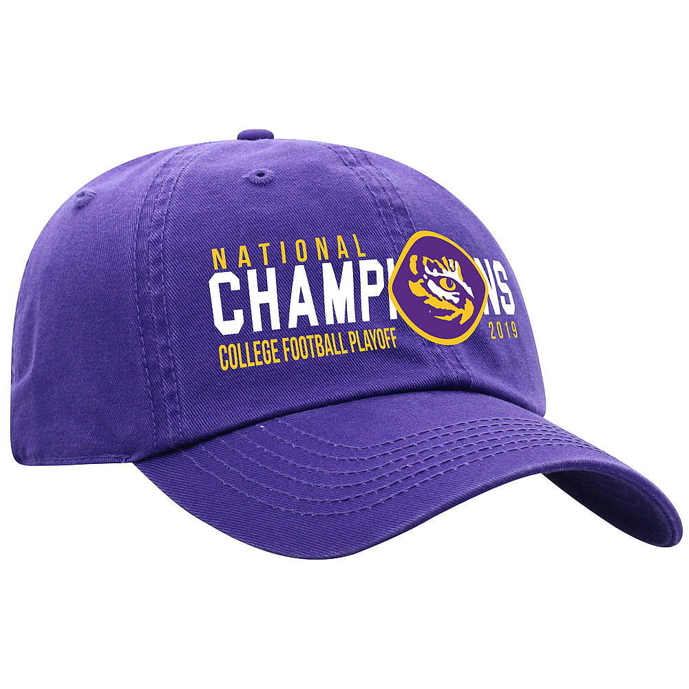 LSU Tigers National Champs Hat 2019 - 2020 Purple Logo LSU Purple Crew ... LSU Tigers National Champs Hat 2019 - 2020 Purple Logo LSU Purple Crew ...