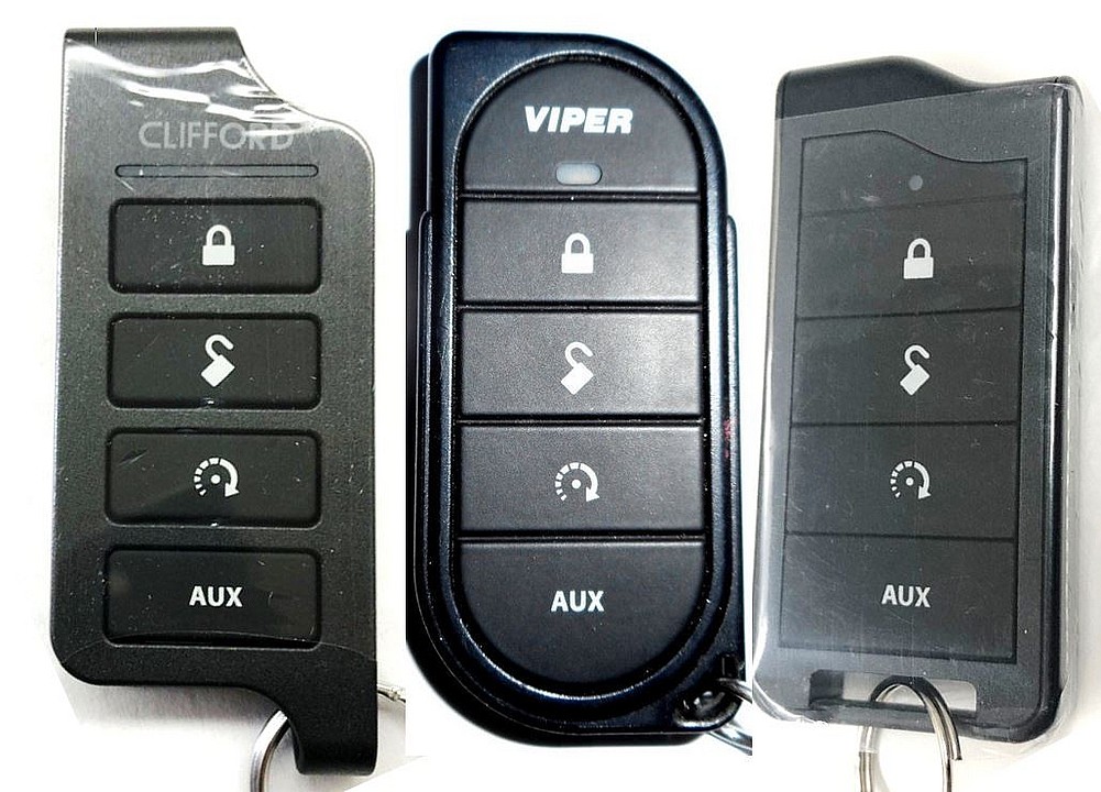 3706V Viper car remote starter control keyless entry key fob Pre-Owned ...