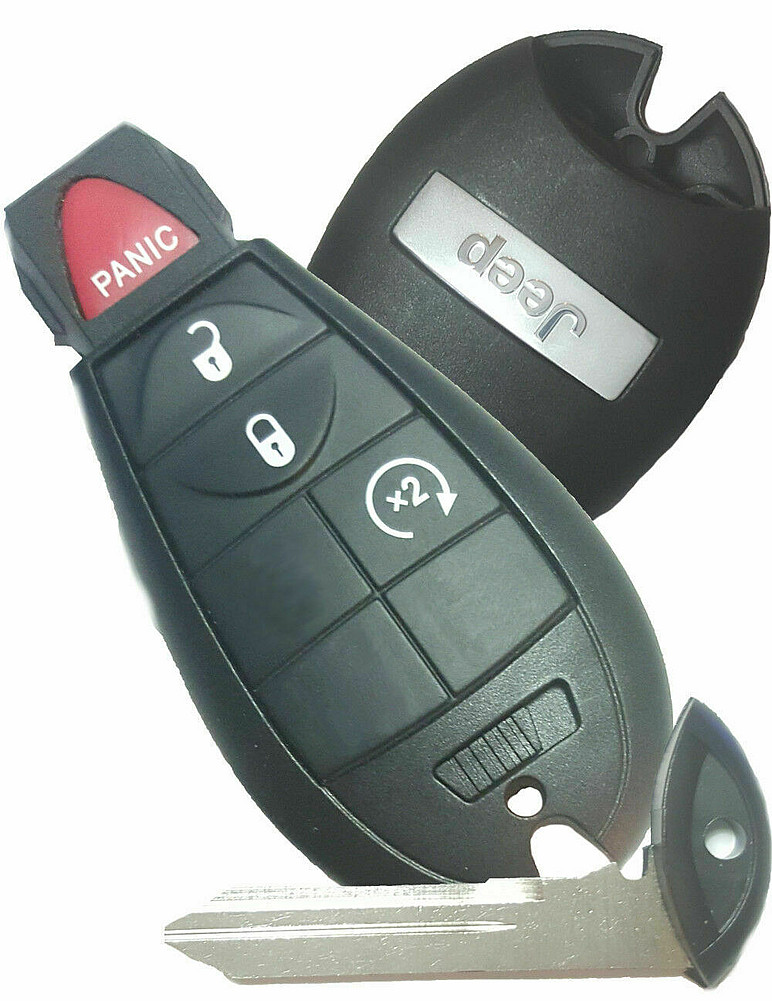Keyless Remote Entry UNLOCKED Jeep 4 Button 56046736AH FOBIK Vehicle ... Keyless Remote Entry UNLOCKED Jeep 4 Button 56046736AH FOBIK Vehicle ...