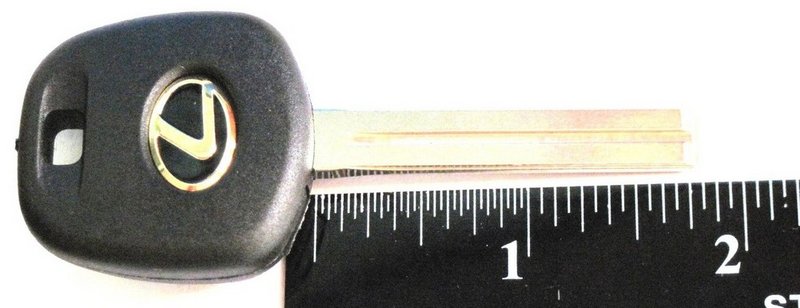 New Ignition Key SC430 SC 430 2002 02 2003 03 2004 04 Transponder Lexus ...