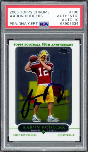 Aaron Rodgers | Autographed Football Memorabilia & NFL Merchandise