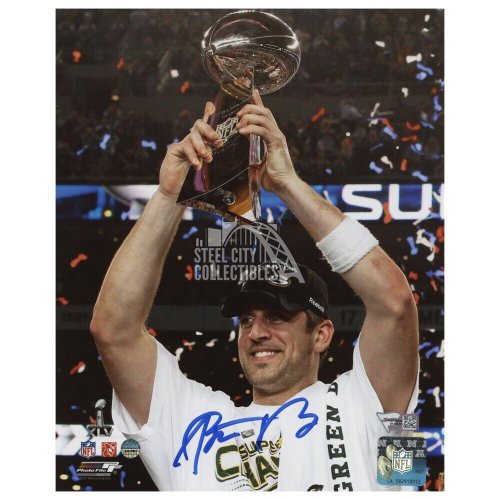 Aaron Rodgers | Autographed Football Memorabilia & NFL Merchandise