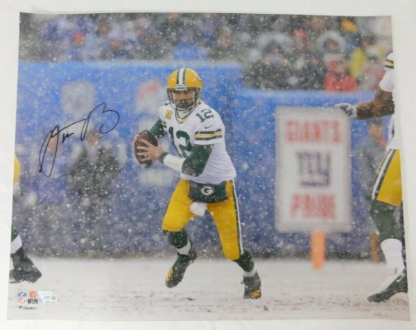 Aaron Rodgers | Autographed Football Memorabilia & NFL Merchandise