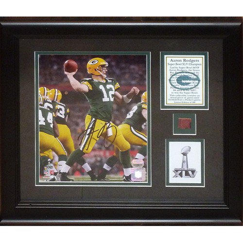 Aaron Rodgers | Autographed Football Memorabilia & NFL Merchandise