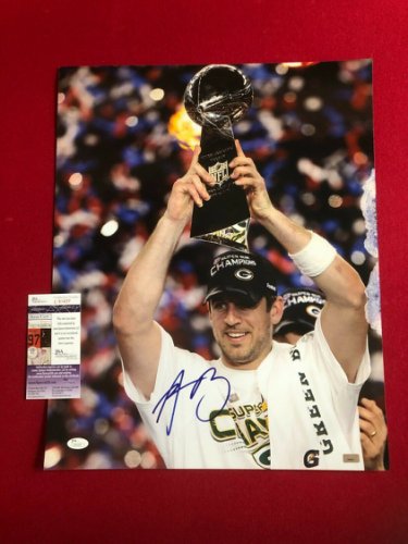 Aaron Rodgers | Autographed Football Memorabilia & NFL Merchandise