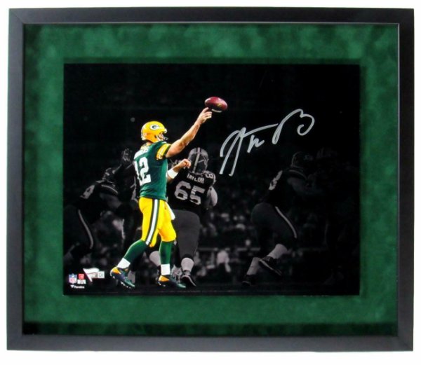 Aaron Rodgers | Autographed Football Memorabilia & NFL Merchandise
