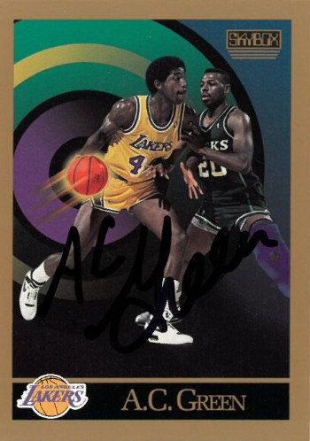 AC Green Autographed Memorabilia | Signed Photo, Jersey, Collectibles ...