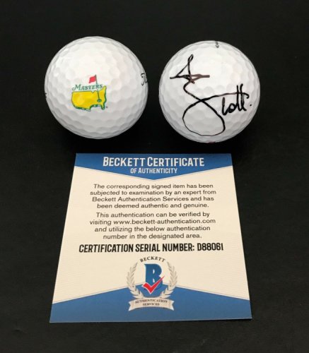 Adam Scott Golf Memorabilia & Signed Golf Collectibles
