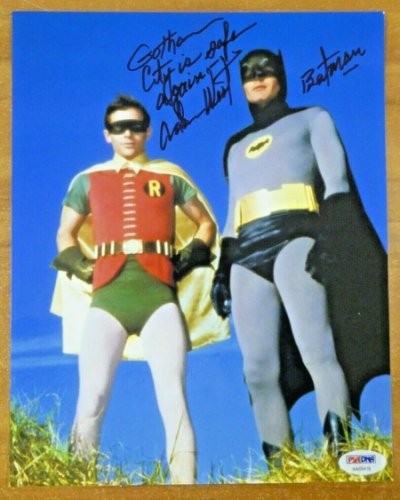 Adam West Autographed Memorabilia | Signed Photo, Jersey, Collectibles ...