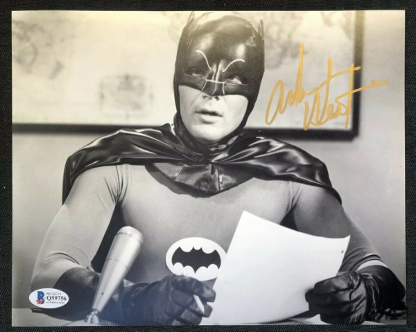 Adam West Autographed Memorabilia | Signed Photo, Jersey, Collectibles ...
