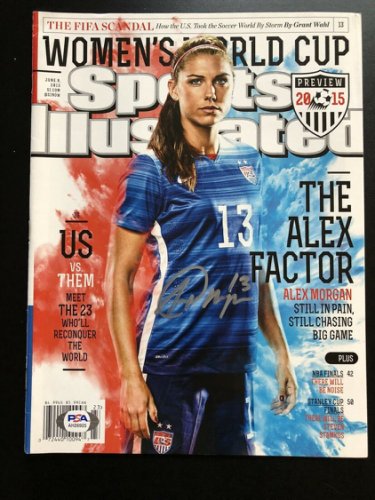 Alex Morgan Autographed Memorabilia | Signed Photo, Jersey ...