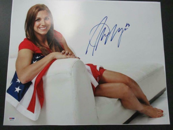 Alex Morgan Autographed Memorabilia | Signed Photo, Jersey ...