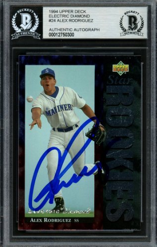 Alex Rodriguez Autographed Memorabilia | Signed Photo, Jersey ...