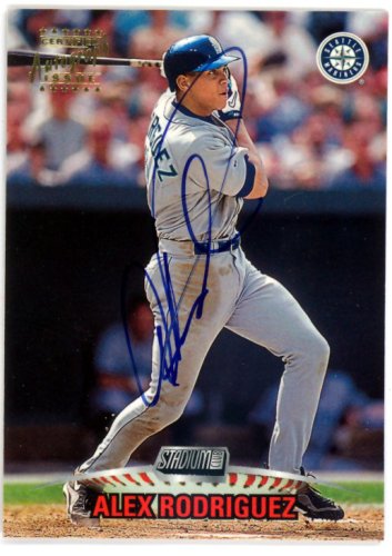 Alex Rodriguez Autographed Memorabilia | Signed Photo, Jersey ...