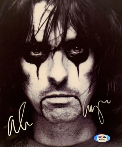 Alice Cooper Autographed Memorabilia | Signed Photo, Jersey ...