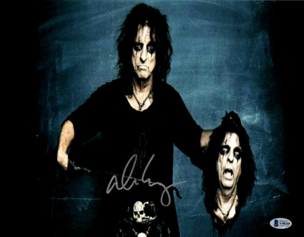 Alice Cooper Autographed Memorabilia | Signed Photo, Jersey ...